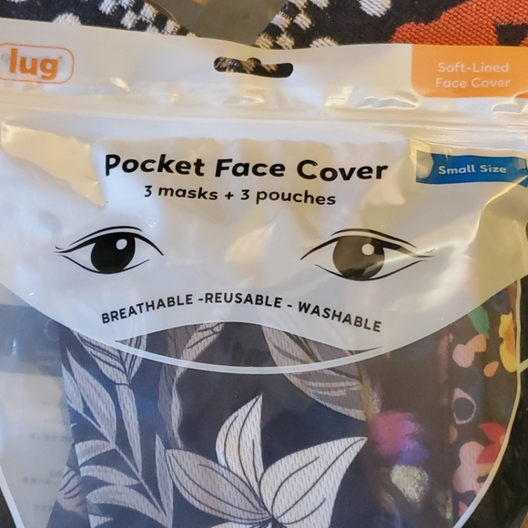lug | Accessories | Lug New Sealed Three Amazing Masks With Po | Poshmark